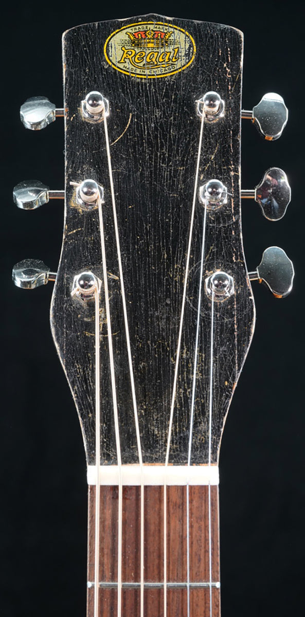 1940s Regal "jr. jumbo" Rebuild and X Brace Conversion – StayGoldGuitars